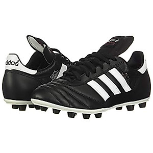 adidas mens Copa Mundial Soccer Shoe, Black/White/Black, 10.5 Women 9.5 Men US