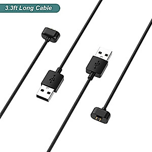 Lettou Charger Cable Replacement for Amazfit Band 7 (2 Pack/3.3Ft)