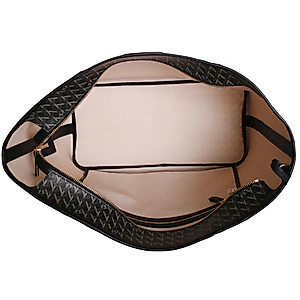 Tory Burch Women's Women's Ever-Ready Tote Canvas Coated Large Sunset Glow Yellow