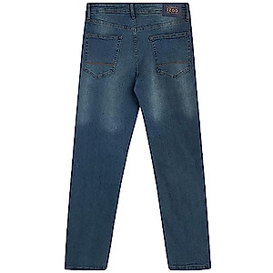 IZOD Men's Jeans | Comfort Stretch Denim Jeans | Casual Relaxed Fit Jeans for Men, Size 38W x 30L, Frost Blue