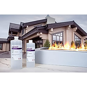Volu Sol Fireplace Fuel, Ventless, Bio-Ethanol, Clean Burning/Eco-Friendly (1000mL /32 oz.) (Pack of 3)