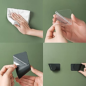 6 Pairs of Wall Mount Pot Lid Organizer, Cabinet Door Organizer Pot Hangers for Kitchen Wall Mount, Adjustable Lid Holder