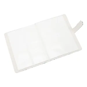 Mini Photo Album, Large Capacity PU Leather PVC Picture Album Full Protection Lock Buckle Design 128 Pockets 4x32 For Storage