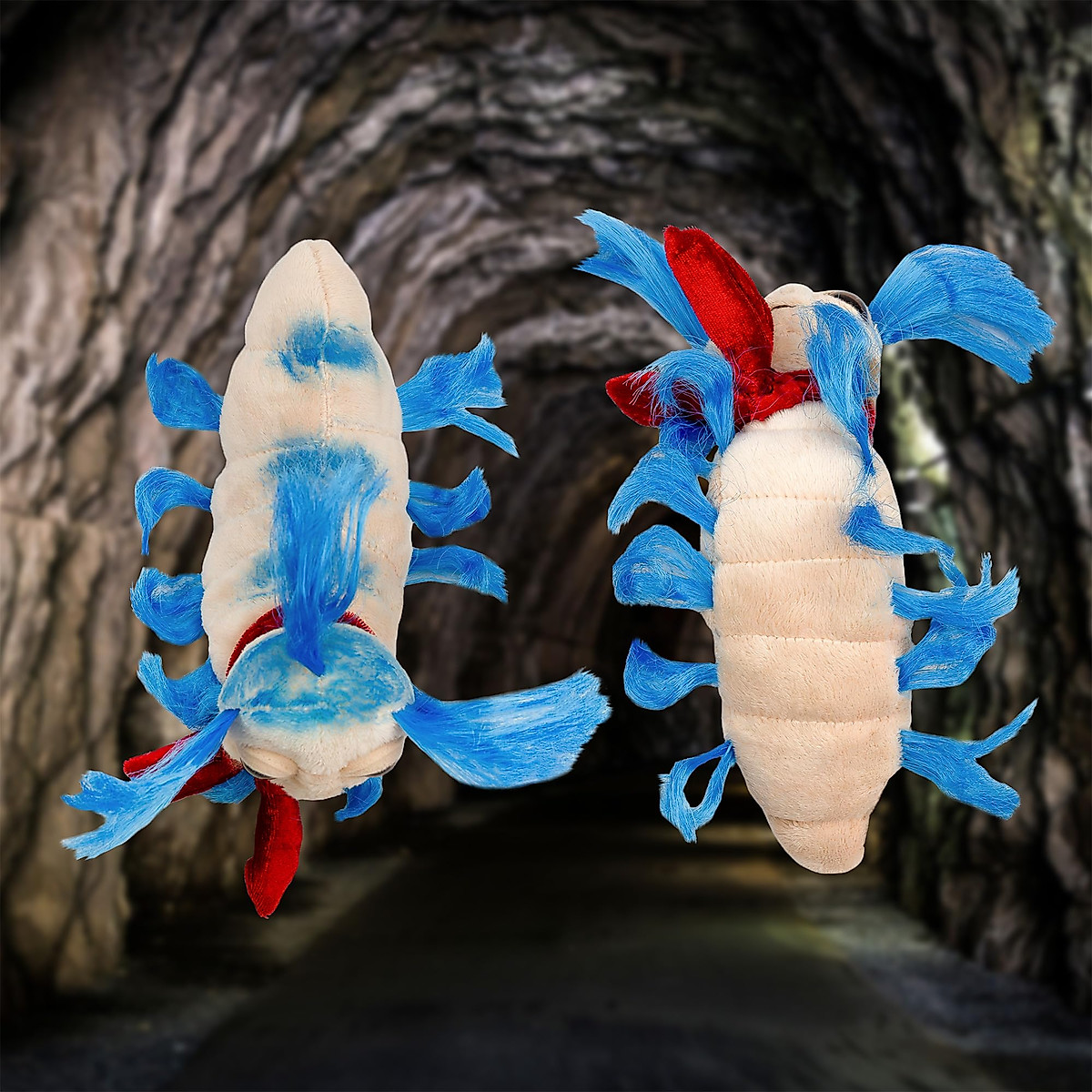 Toy Vault Labyrinth Mini Worm Plush; Stuffed Animal Toy from Jim Henson's Classic The Labyrinth Movie