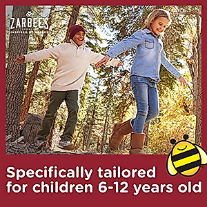 Zarbee's Kids All-in-One Day/Night Cough Value Pack for Children 6-12 with Dark Honey, Turmeric, B-Vitamins & Zinc, 1 Pediatrician Recommended, Drug & Alcohol-Free, Grape Flavor, 2x4FL Oz