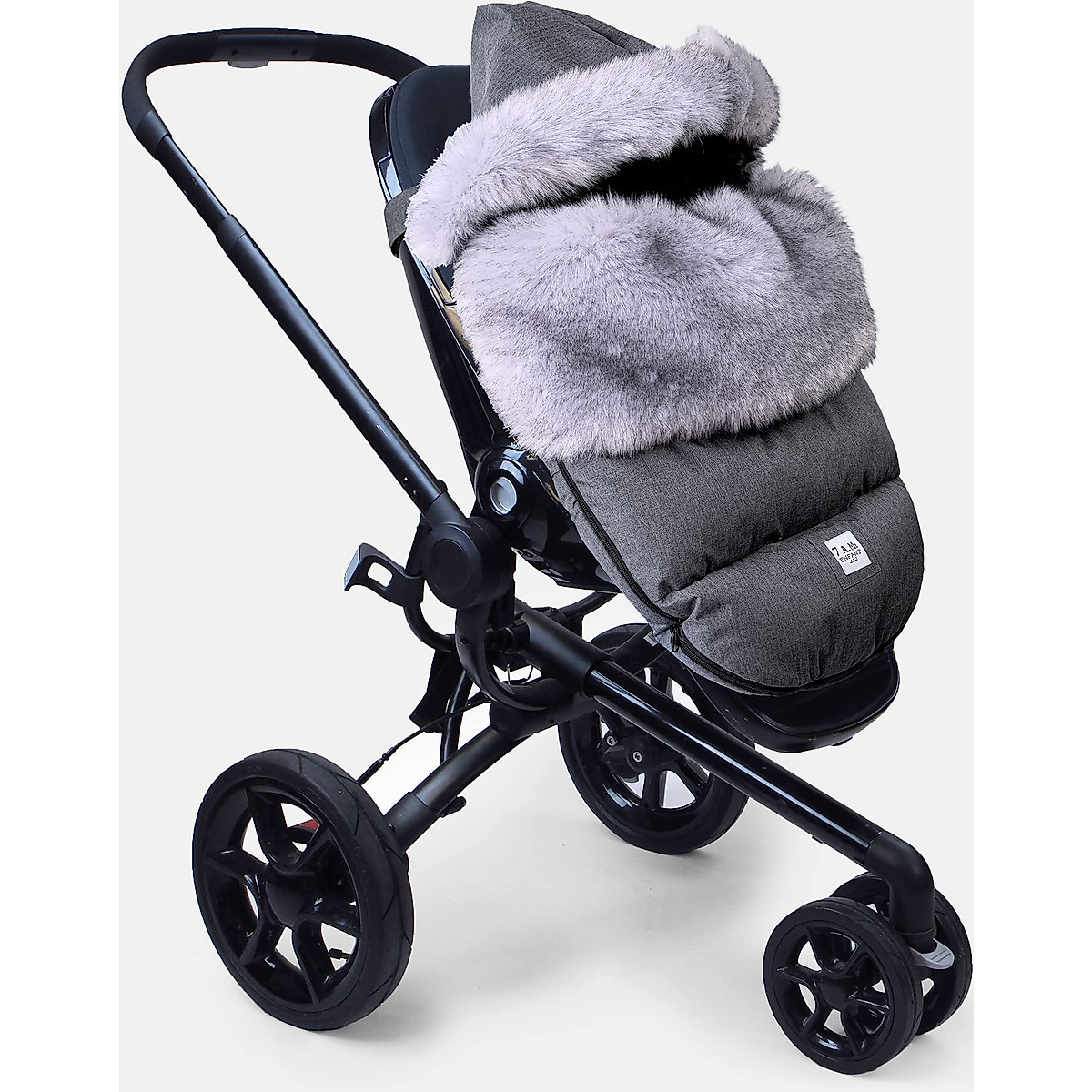 7AM Enfant Universal Stroller Footmuff - Water Repellent Winter Bunting Bag for Strollers & Car Seats, Soft Micro-Fleece & Plush Lined Stroller Footmuff for Baby Boy & Girl | TundraPOD