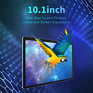 Android 11 Tablet 10inch Phablet with case, Large Storage 64GB Tablets Dual Stereo Speakers 512GB Expand, Octa-core Processor 3GB RAM 6000mAh Big Battery 10.1'' IPS HD Screen Google Tableta Tab