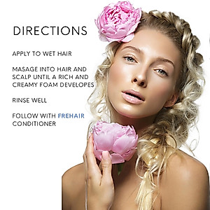 Mastey Paris Professional Cream Hair Care, Sulfate Free, Lipid & Amino Acid Fortified, with UV Blocking Antioxidants - 33 fl oz (Shampoo-2 Count)