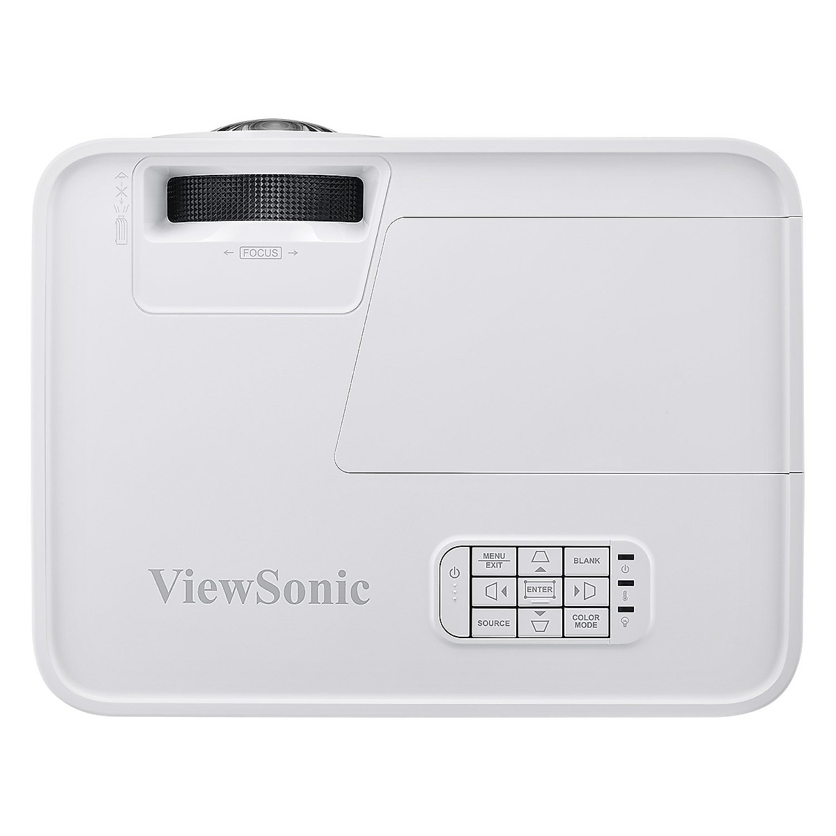 ViewSonic PS600W 3700 Lumens WXGA HDMI Networkable Short Throw Projector for Home and Office