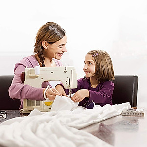 50PCS Sewing Machine Needles, Universal Sewing Needles for Singer, Brother, Bernina, Kenmore, Janome, Schmetz, Easy Thread with 2PCS Needle Threaders, Size 9 11 14 16 18