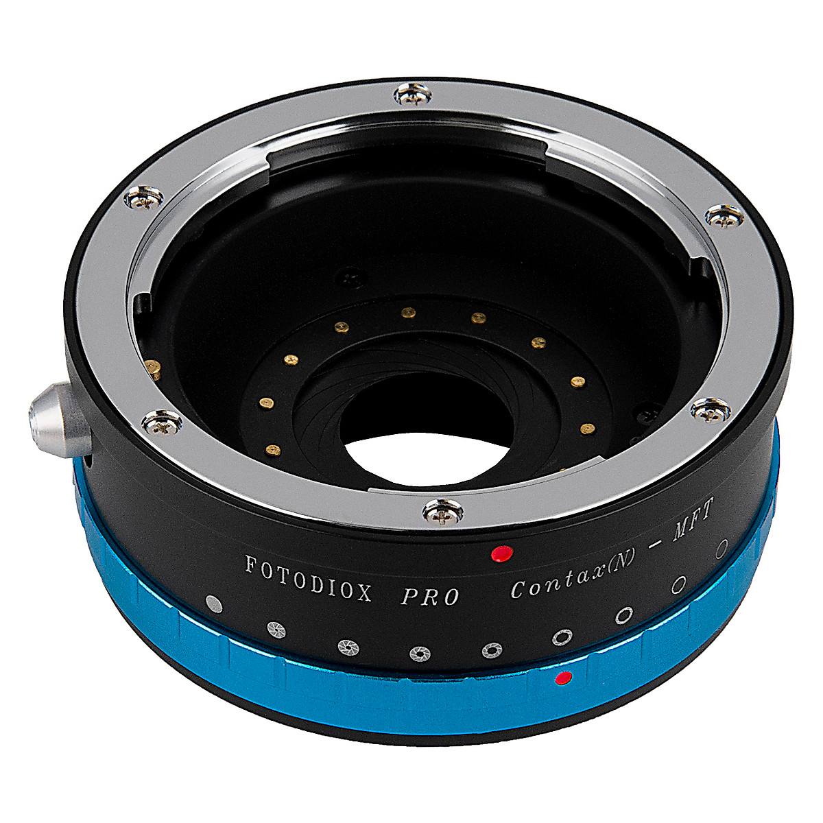 Fotodiox Pro IRIS Lens Mount Adapter Compatible with Contax N Lenses to Micro Four Thirds Cameras