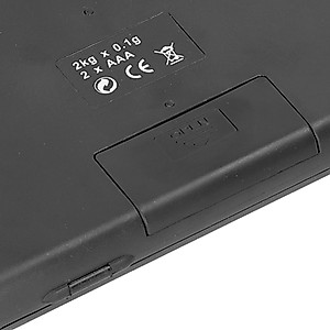 Digital Pocket Gram Scales 2000g / 0.1g Micro Mini High Precision Food Herb Scale Jewelry Scale Weigh Gram Scale Gram Portable and Oz,Small Food/Jewelry Scale Black (Batteries Included)