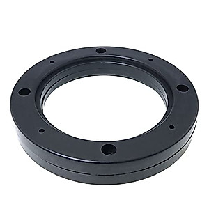JianLing 2pcs Auto Car Truck 4" Dia Universal Car Stereo Speaker Spacer Adaptor Ring Mounting Bracket, Black
