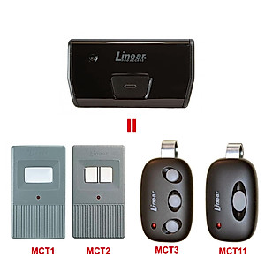 Linear MCT-1, MCT-11, MCT-2, MCT-3 Directly Compatible Megacode Single Channel Remote Linear MTR1 318 MHz