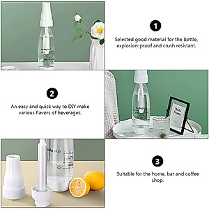 VALICLUD Sparkling Water Hand Tools Soda Maker Fizzy Drink Machine Portable Soda Mini Soda Machines Making Tool for Homemade Summer Cool Drink Making Sparkling Water Hand Tools