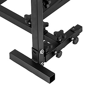 VEVOR Racing Simulator Cockpit Height Adjustable Racing Wheel Stand with fit for Logitech G25, G27, G29, G920 Racing Wheel and Pedals Not Included