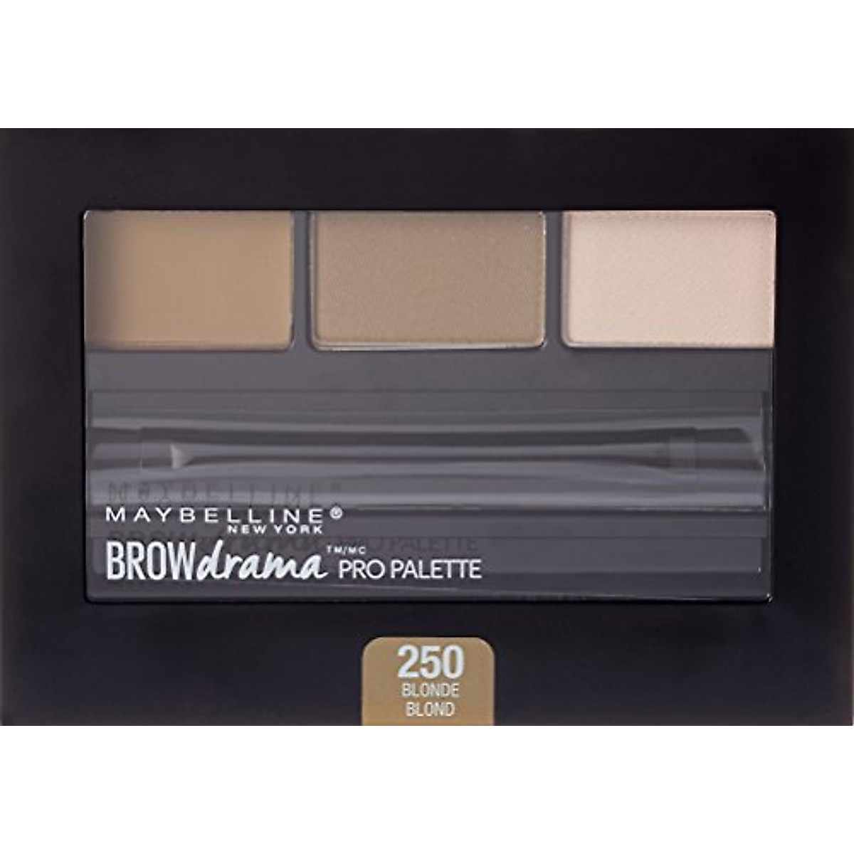 Maybelline Brow Drama Pro Eyebrow Palette, Blonde, 0.1 oz.