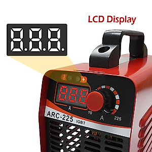 PROMOTOR 110V 225A Mini Electric Welding Machine IGBT DC Inverter ARC MMA Stick Welder