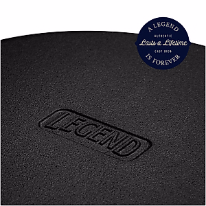 Legend Cookware Cast Iron Dutch Oven | 5QT Multi Cooker Stock Pot For Frying, Cooking, Baking & Broiling on Induction, Electric, Gas & In Oven | Lightly Pre-Seasoned Cookware Gets Better with Use
