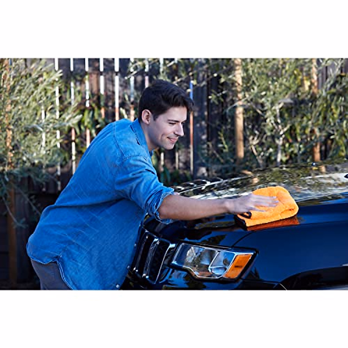 Armor All Car Buffing Towel, Microfiber Towel for Buffing and Shining Cars, Trucks and Motorcycles