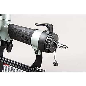 Metabo HPT Pin Nailer Kit | Pro Preferred Brand of Pneumatic Nailers | 23 Gauge | Accepts 1/2-Inch to 2-Inch Pin Nails | Ideal for Paneling, Small Molding, & Fine Trim Work | Built-In Silencer | NP50A