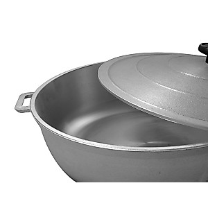 Uniware 9900 Super Quality Aluminum Caldero,Dutch Oven,2 QT,Silver (20cm (7.9-Inch))