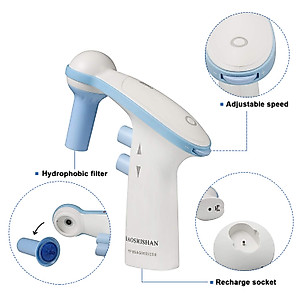 BAOSHISHAN Electric Automatic Motorized Pipette Filler Pipette Pipe Controller Helper Pipettor Dispenser