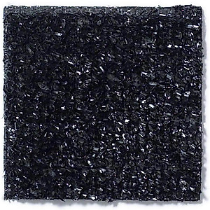 KOECKRITZ Black Top Indoor - Outdoor Artificial Grass Turf Area Rugs. Lightweight and Flexible for Easy Portability. Many (6' x 18')