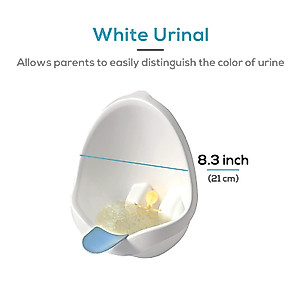 Frog Pee Training,Cute Frog Potty Toilet Training Urinal,Bathroom Funny Baby Training Potties for Kids,Toddler Boy(Light Blue)