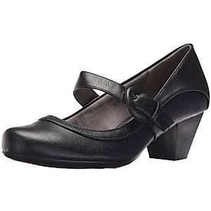 LifeStride Women's ROZZ Shoe, Black, 10 M US