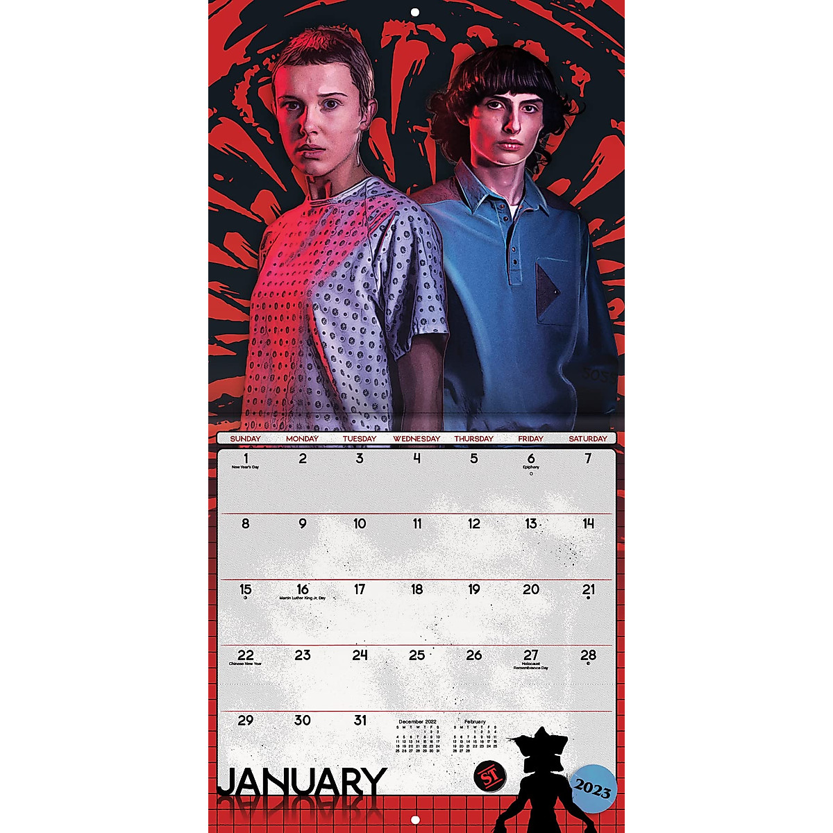 2023 Netflix Stranger Things: Season 4 Wall Calendar