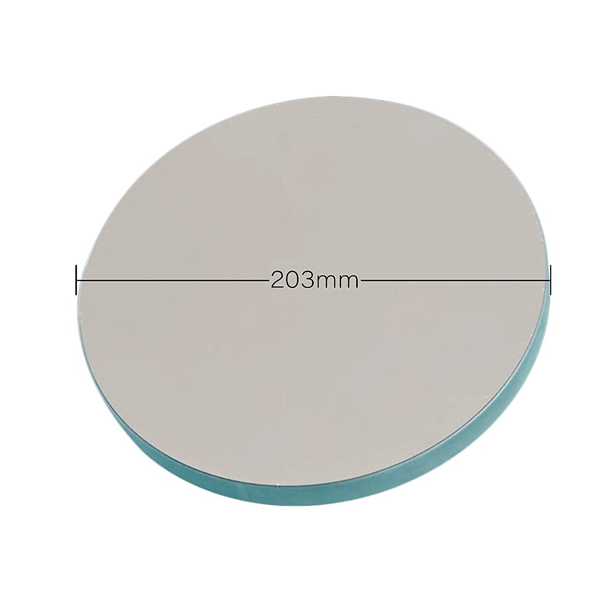 Yamix D203F1600 Reflector Primary Mirror and Secondary Mirror, 203mm Diameter 1600mm Focal Length Primary Mirror, 35mm Diameter Secondary Mirror, DIY Astronomical Telescope Mirror Kit