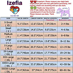 Izefia Dog Hoodie Dog Hoodies with Pocket Clothes 4 Legs Jumpsuit Fleece Sweater Winter Sweat Shirt Warm Cotton Dog Hoodie for Small Dog Medium Large Dog Cat Magenta M