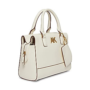 Anne Klein Soft Satchel with Card case, Anne White