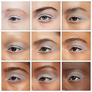 Erinde White Eyeshadow Stick, Eye Brightener Stick Eye Shadow Crayon Makeup Pen, Waterproof, Shimmer Creamy Long Lasting Eye Makeup, Save Time (#L01)