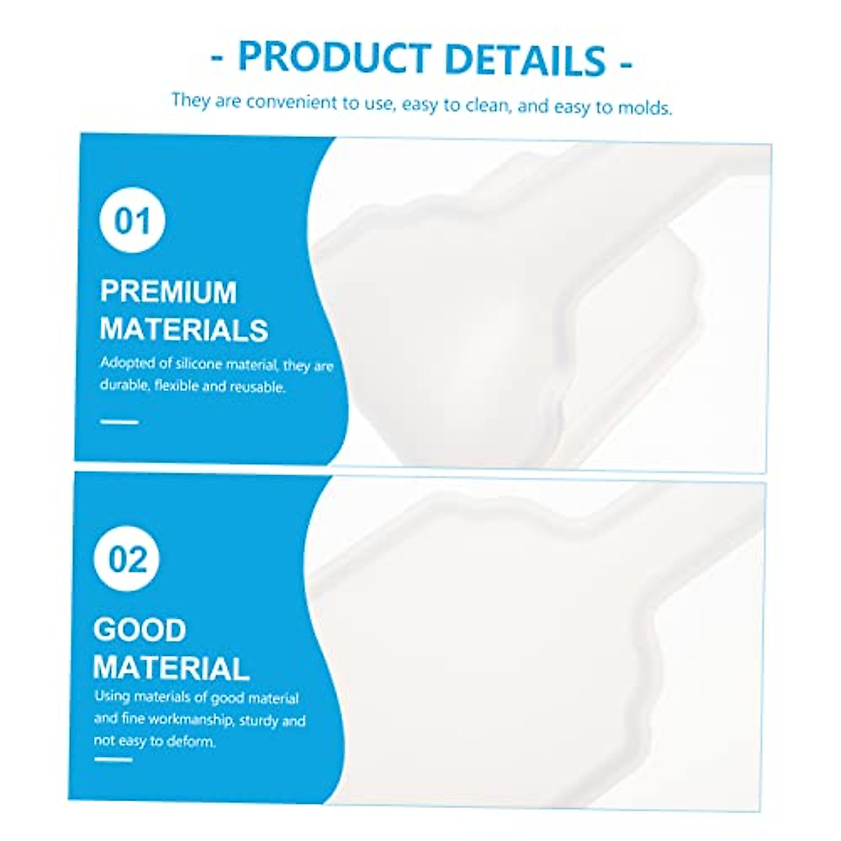 Didiseaon Paddle Mold Resin Molds Silicone Molds for Resin Decorative Trays Epoxy Tray Molds Beer Flight Paddle Silicone Plate Paddle Shaped Tray Mold Silicone Paddle Shaped Tray Mold Epoxy