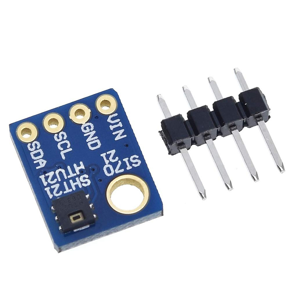 HiLetgo 2pcs Si7021 GY-21 Industrial High Precision Humidity Sensor I2C IIC Interface for Arduino Low Power CMOS IC Module