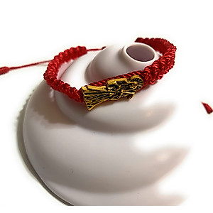 Red Thread Bracelet Pulsera Roja de hilo de la Santa Muerte