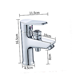 Mikikit Kitchen Faucet Waterfall Faucet Bathroom Faucets Bathtub Faucet Sink Faucet Hot and Cold Water Faucet Utility Faucet Water Faucet Outdoor Faucets for Bath Sinks Mixing Valve Basin