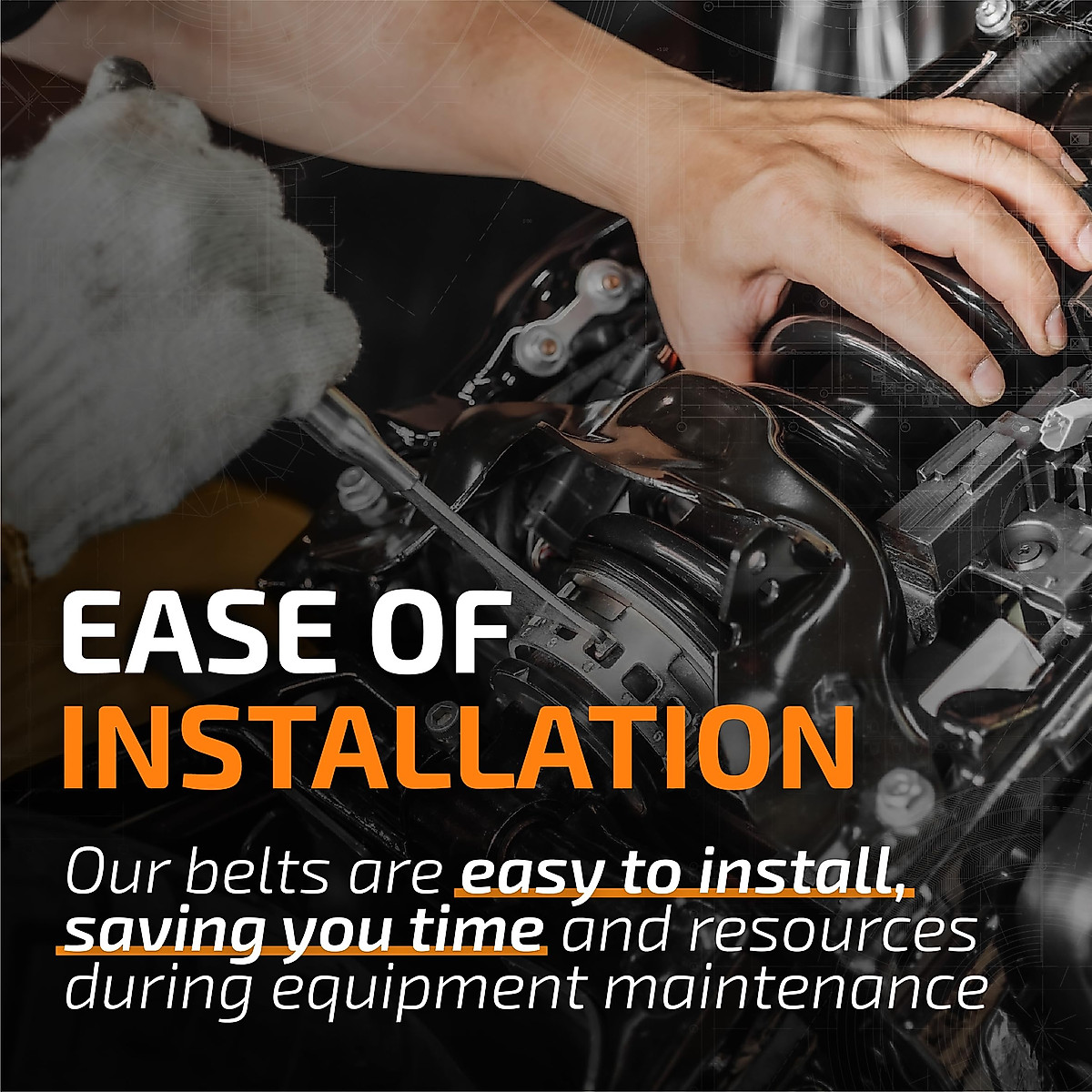 11-B61 Replacement Belt Banded V Belt