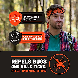 Ben's Tick & Insect Repellent Bandana with Insect Shield (Pack of 2)