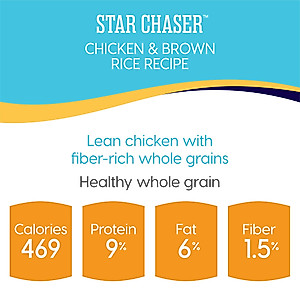 Solid Gold Canned Dog Food for Adult & Senior Dogs - Made with Real Chicken and Whole Grains - Star Chaser High Calorie Wet Dog Food for Healthy Digestion and Immune Support…