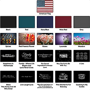 Abra Stove Top Covers for Electric Stove Top | Glass Stove Top Cover | Thick Natural Rubber | Prevents Scratching | Stove Cover Expands Usable Space (28.5x20.5, Black)