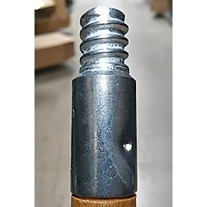 SPARTA 4002600 Stainless Steel Grill Brush, Grill Scraper With Long Handle For Commercial Cleaning, Kitchens, Restaurants, Bathrooms, 30 Inches, Brown