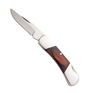 Bear & Son Cutlery Small Pocket Knife, 3-inch Gentleman's Knife, Rosewood Handle, High Carbon 2-1/8 Inch Blade (226R)