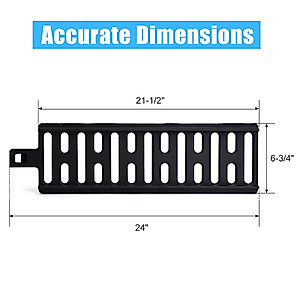 Adviace 40101 Coal Grate for US Stove & USSC Wonderluxe B2350, Wondercoal 2827, Vogelzang VG900 Wood and Coal Circulators.