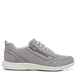 Vionic Women's Agile Cassis Walking Sneaker- Supportive Active Sneaker That Includes an Orthotic Insole and Cushioned Outsole for Arch Support, Light Grey 8 Medium