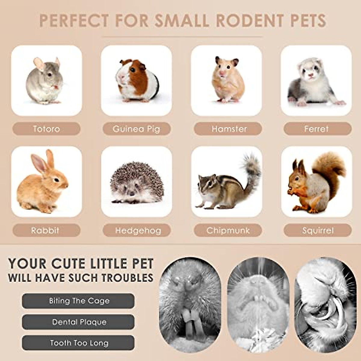 Bissap 15PCS Rabbit Chew Toys, 100% Natural Flowers Flavored Bunny Chew Treats Timothy Hay Balls for Pets Bunnies Guinea Pigs Rats Chinchillas Gerbils and Other Small Animals Teeth Grinding