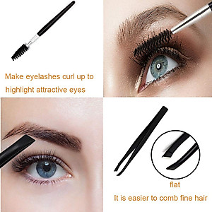 Eyebrow Razor,AWECOT 7 in 1 Eyebrow Kit,Face Razors Shavers for Women Multipurpose Exfoliating Dermaplaning Tool,Including Eyebrow Trimmer,Facial Razor,Eyebrow Scissors,Eyebrow Brush,Eyebrow Tweezers