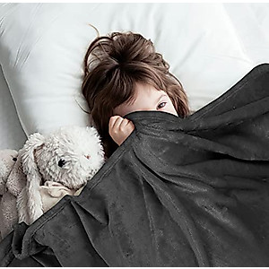 Utopia Bedding Fleece Blanket California King Size Grey 300GSM Luxury Fuzzy Soft Anti-Static Microfiber Bed Blanket (102x96 Inches)